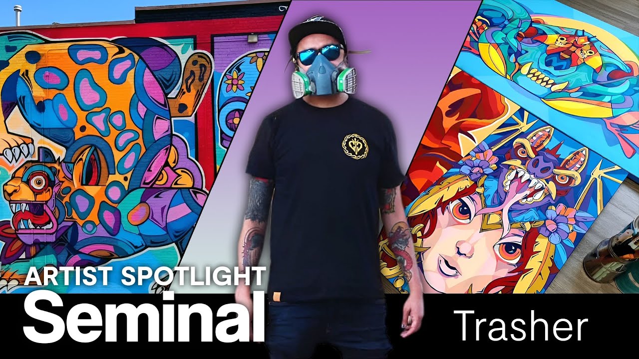Trasher - Artist Spotlight: Mexico City's Street Art Visionary - YouTube