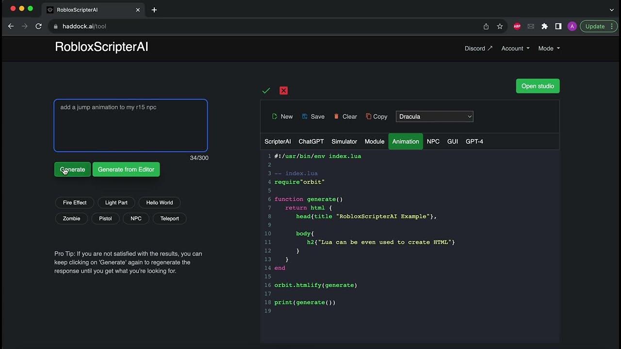 Jump Animation Script for my r15 NPC 🤖 - YouTube