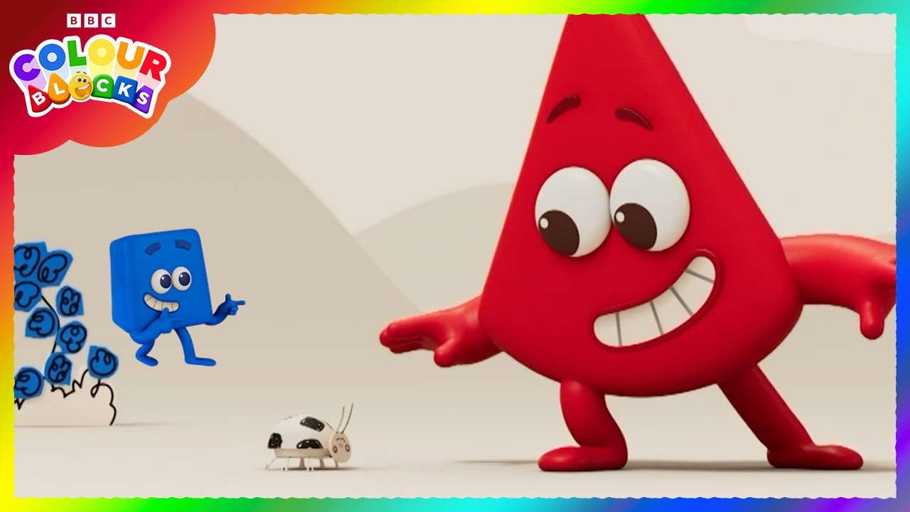 Can you Spot Blue?! | Find the Colourblock Game | Kids learn colours ...