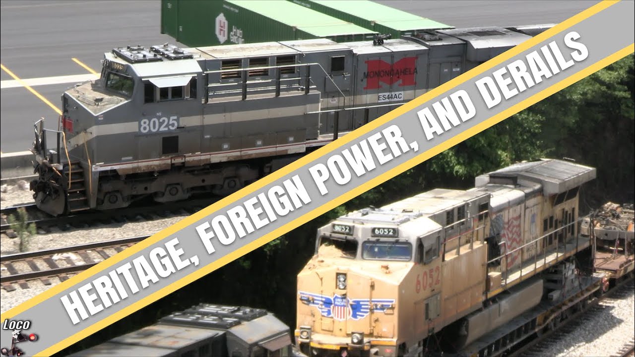 Monongahela, Derailed UP Locomotive, and...a Plaque Unit? More Active ...