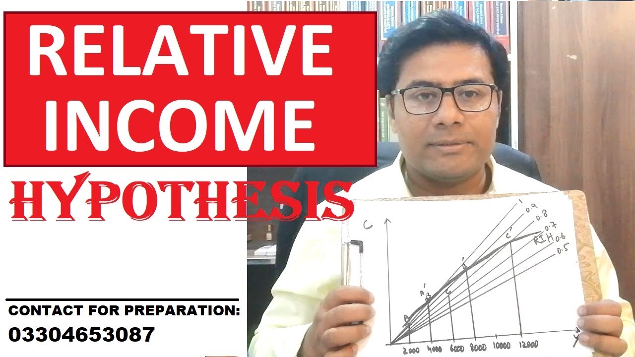 Relative Income Theory with easy table and diagram || Contact for ...