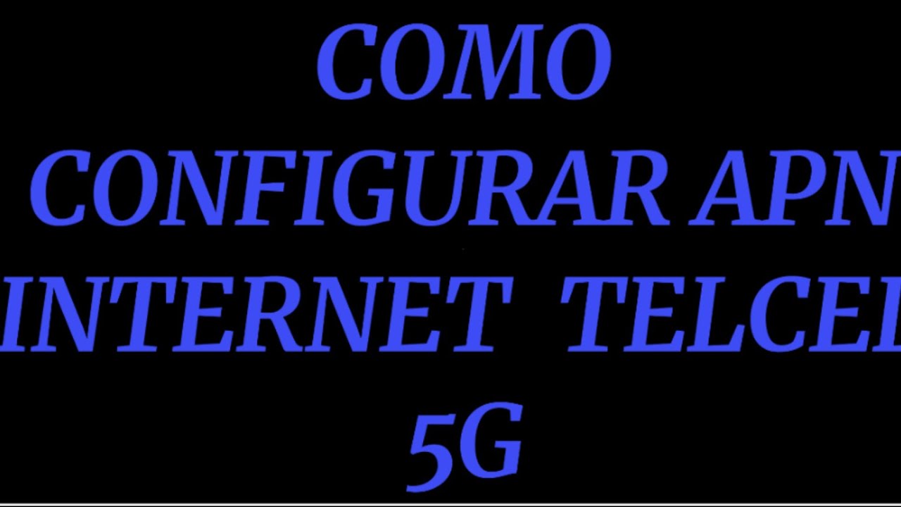 COMO CONFIGURAR APN TELCEL 5G 2024 EN TELEFONO LIBERADO SI NO PUEDES ...
