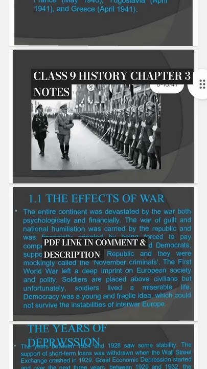 CLASS 9 HISTORY CHAPTER 3 NOTES || #digrajsinghrajput - YouTube