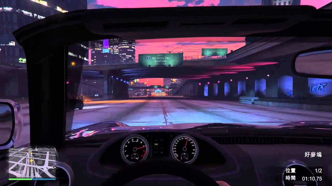 GTAO - First Person Racing - WanGan Midnight - YouTube