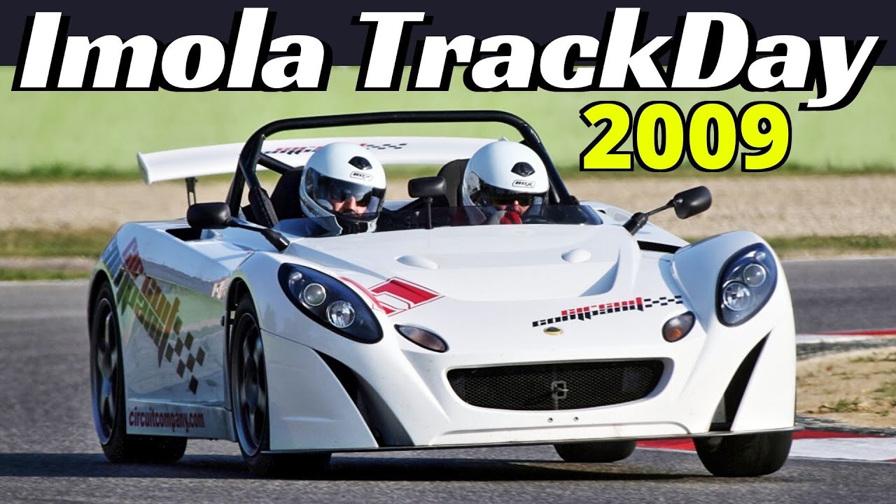 Imola Track Day 2009 - Rivazza 2 curve - Ferrari F430, Porsche 997 GT3 ...