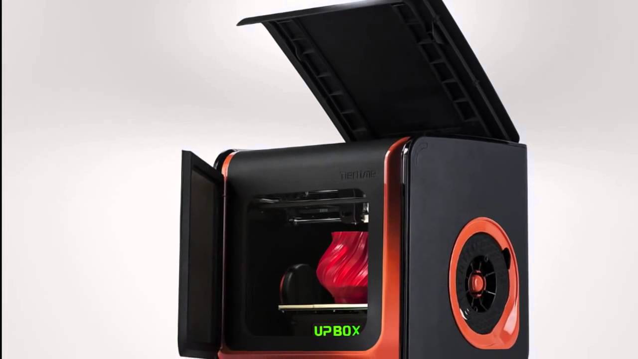 New UP Box 3D Printer - YouTube
