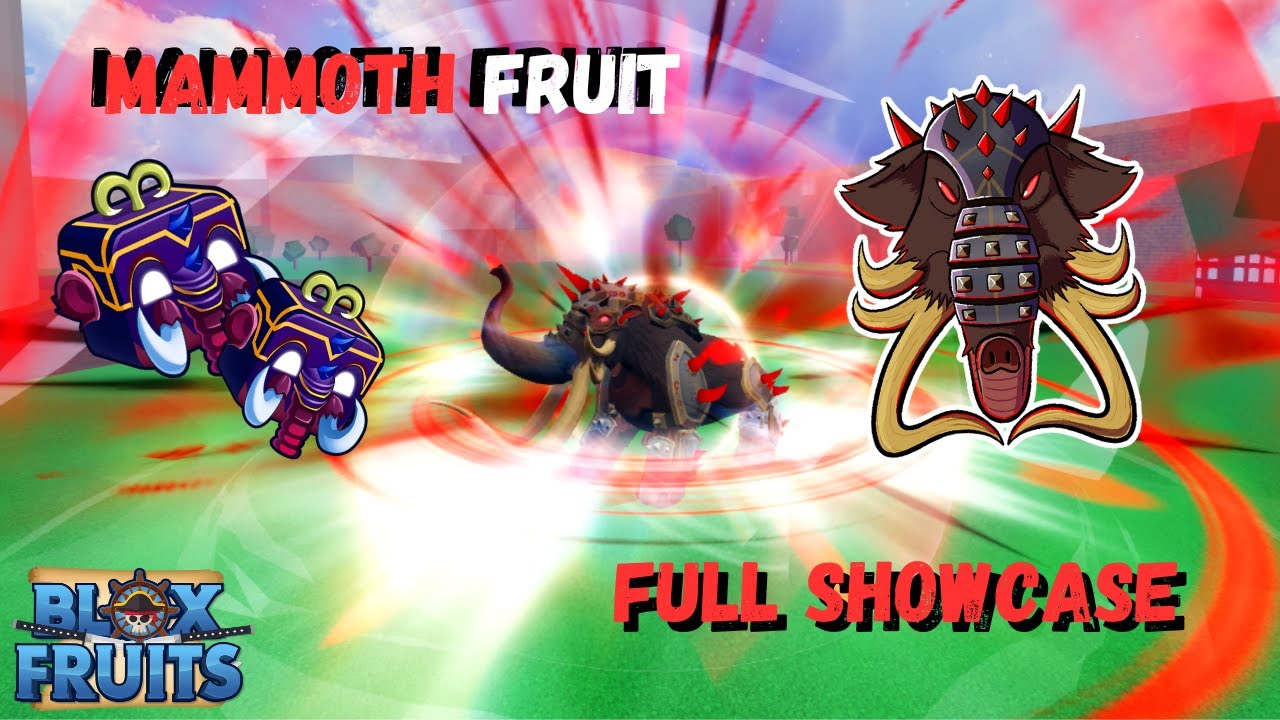 MAMMOTH FRUIT 🐘🍊 | FULL SHOWCASE | Blox Fruits - YouTube