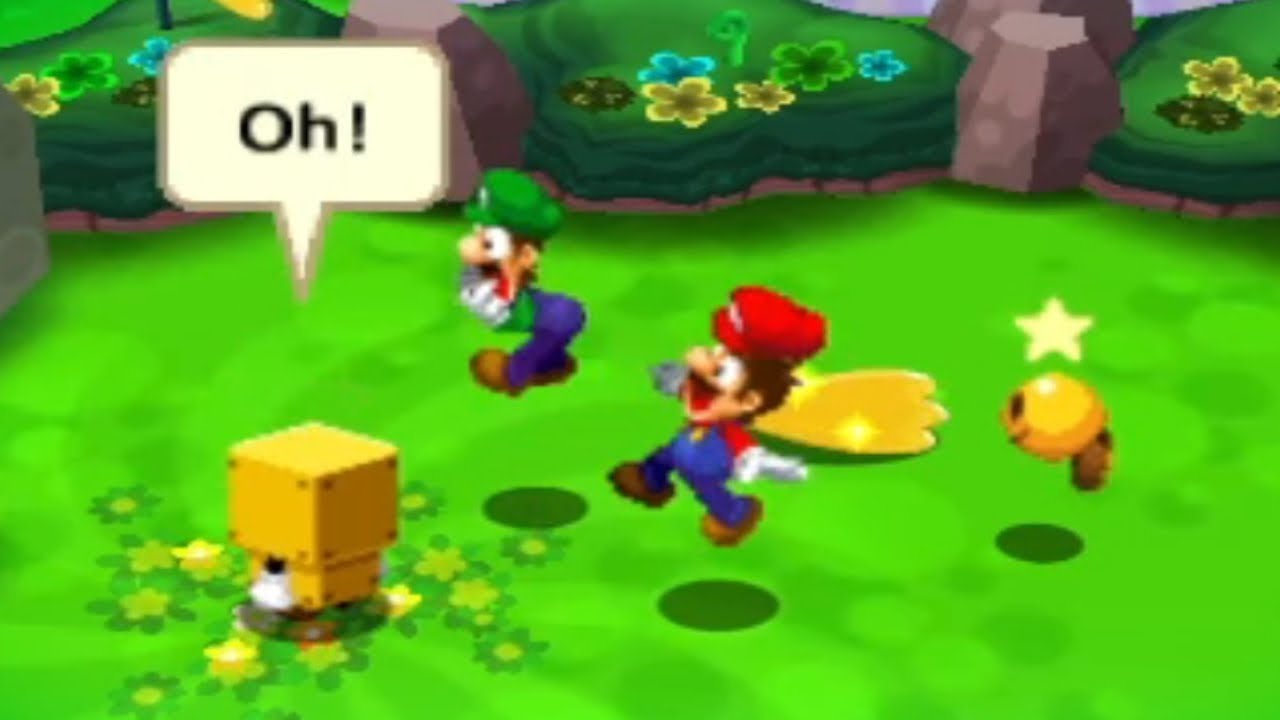 Mario & Luigi Dream Team but we find hammers - YouTube