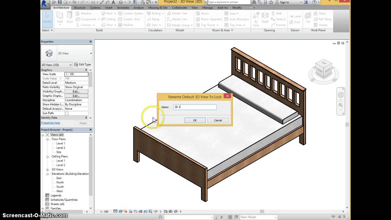 adding Dimension on 3D View in Rvit - YouTube