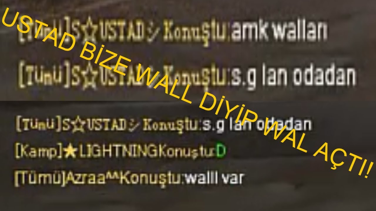 First Blood Bizi Wall Sanıp Wall Açtılar Ata Vs S-Ottomans (Ustad Wall ...