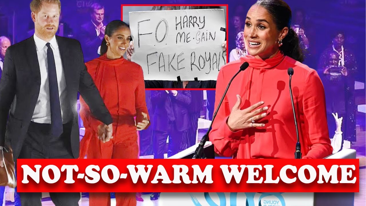 NOT-SO-WARM WELCOME! Meghan Makes Bold Return To The U.K. In A FIRE RED ...