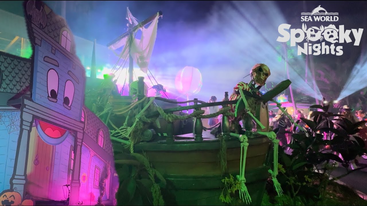 Spooky Nights (2024) - Sea World Australia - YouTube