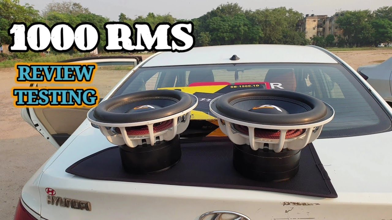 1000 RMS 12'inch Subwoofer Charles Car Audio review - YouTube