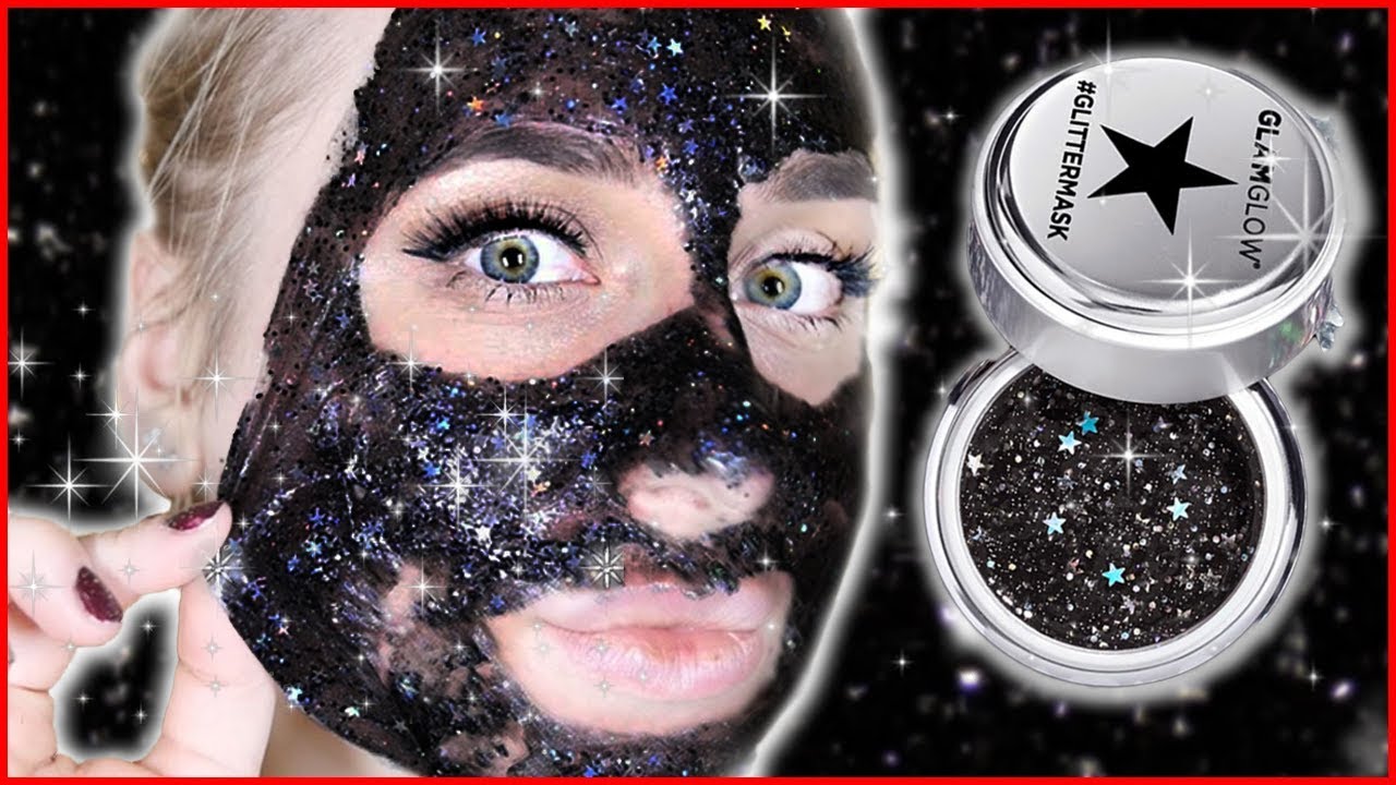 TEST: GLAM GLOW GLITTER MASK! - YouTube