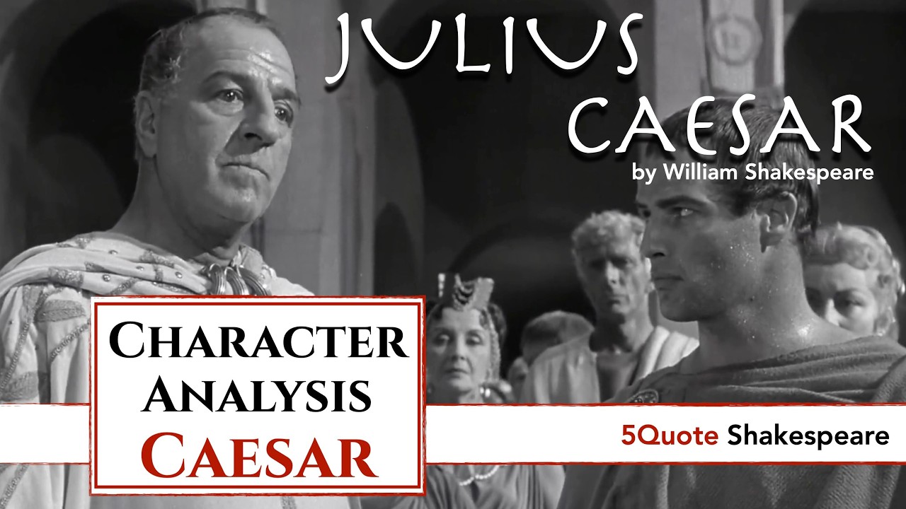 AD FREE! Julius Caesar Character Analysis: Caesar PART 2 - YouTube