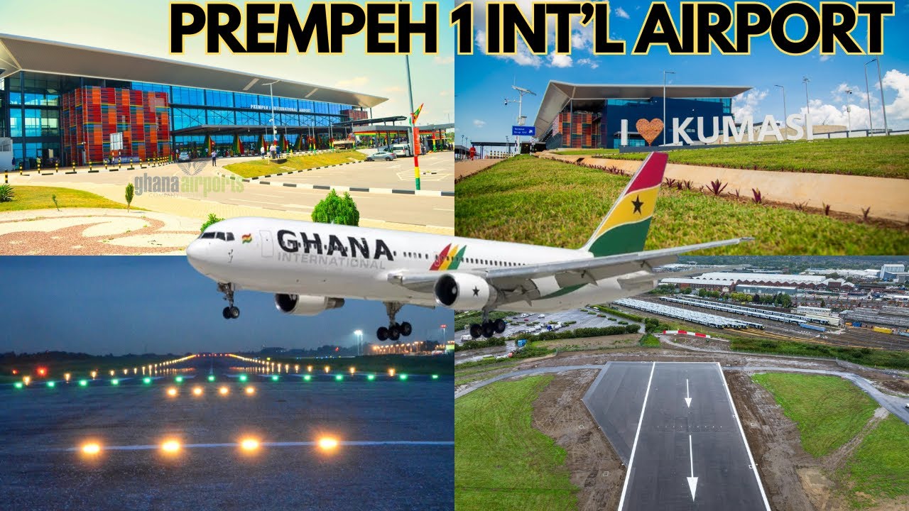 Piaaw! Prempeh 1 International Airport Latest Update in Kumasi Ghana ...