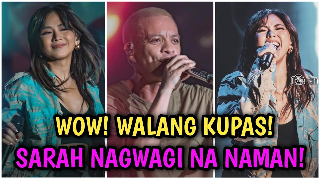 JUST IN: SARAH GERONIMO NAGWAGI NA NAMAN! SARAH WALANG TIGIL SA CONCERT ...