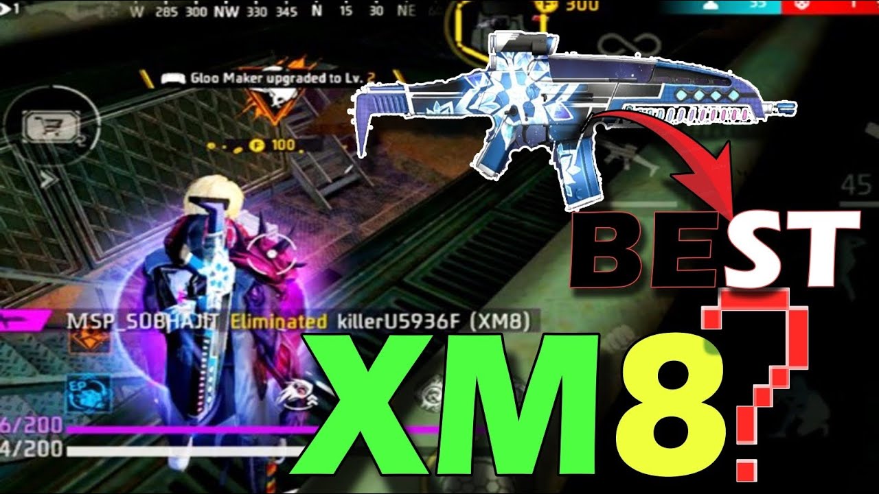 I tried new weapon royale gun skin - XM8 | Best XM8? - MSP SUBHAJIT ...