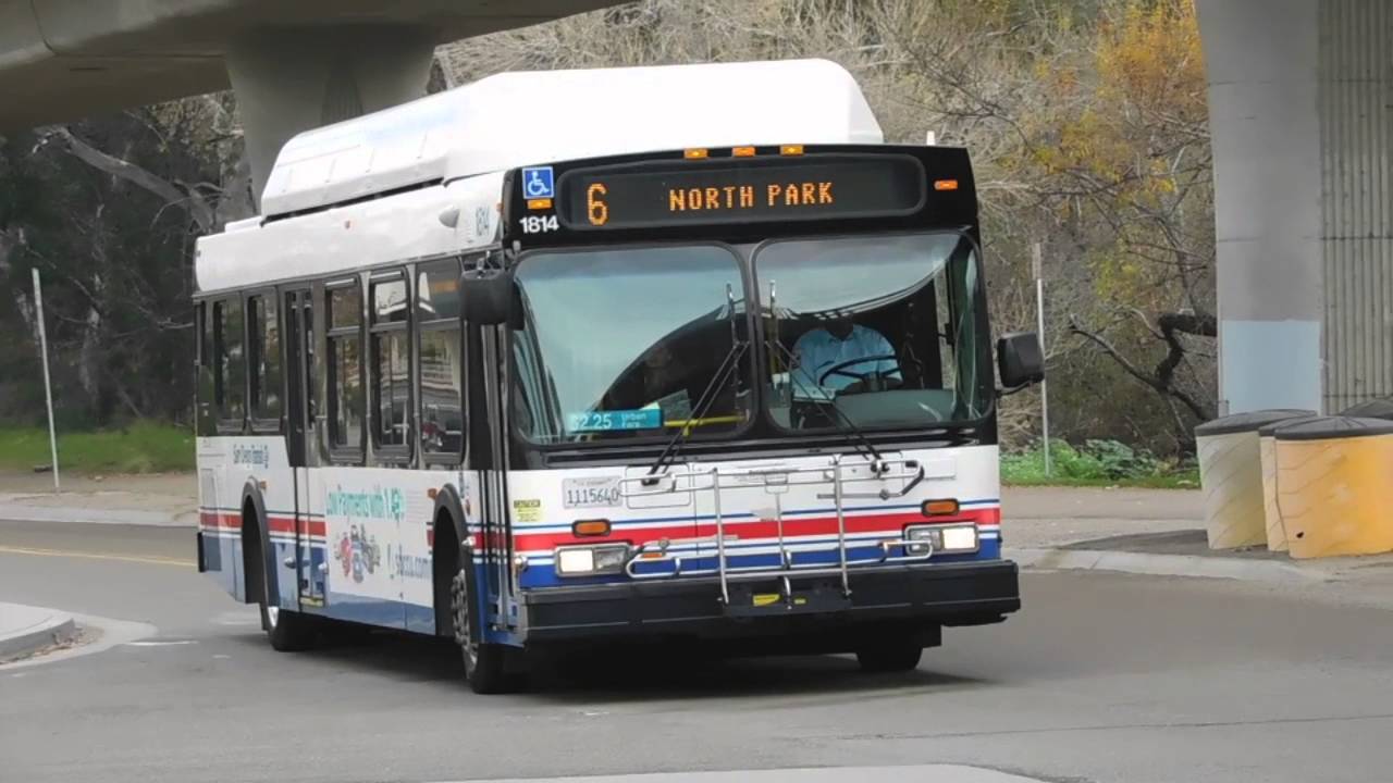 MTS New Flyer C40LF bus 1814 IN SERVICE 1/27/16 - YouTube