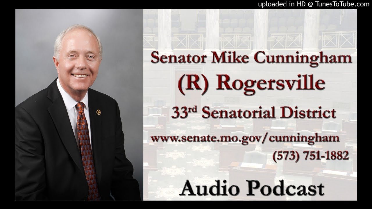 Missouri Sen. Mike Cunningham Discusses SB 826 - YouTube