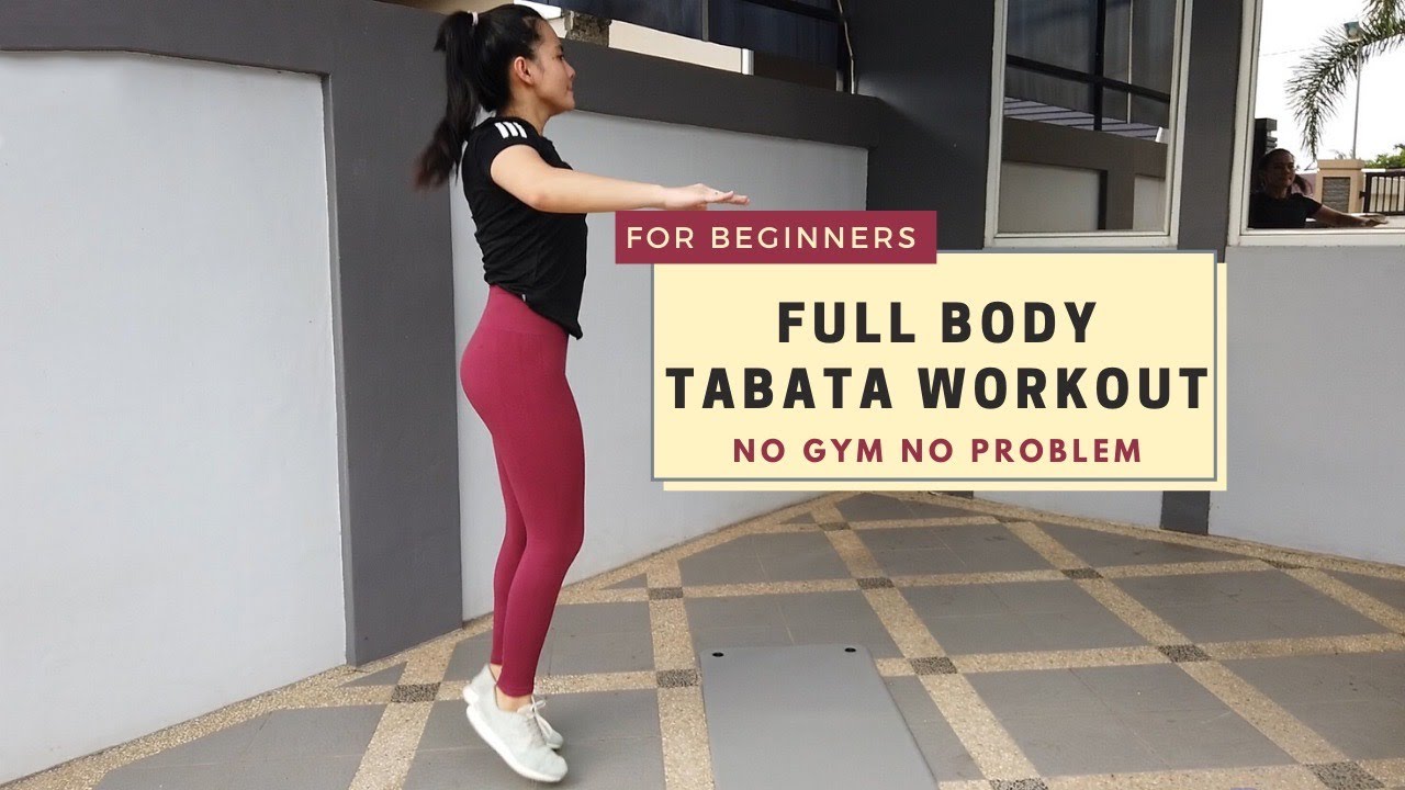 Tabata Workout "Full Body Workout" For Beginner 4 Minutes - YouTube