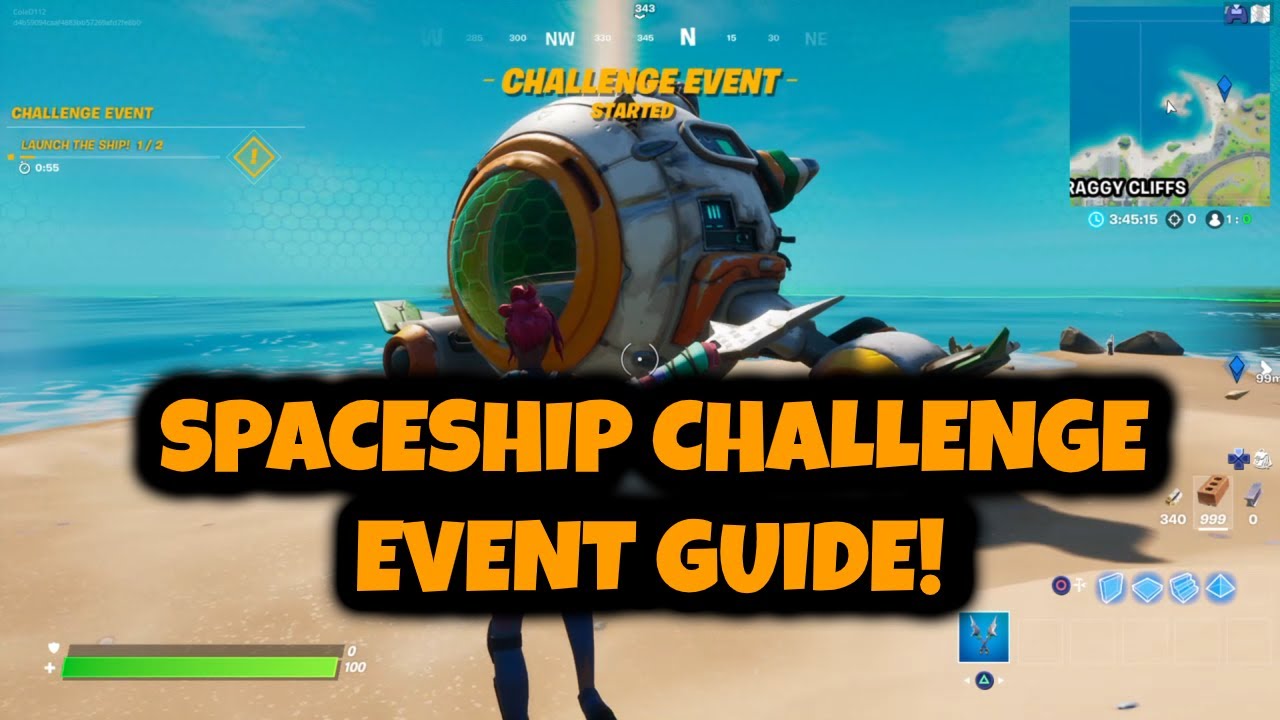 *NEW* LAUNCH THE SPACESHIP CHALLENGE EVENT GUIDE! - FORTNITE - YouTube