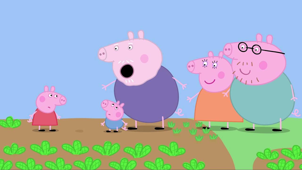 Peppa Pig Hrvatska - Vrtlarstvo - Peppa Pig na Hrvatskom - YouTube