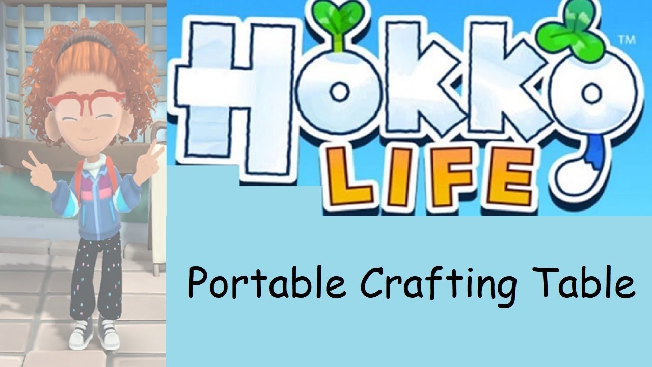 Portable Crafting Bench -- Hokko Life -- Walk through 47 - YouTube