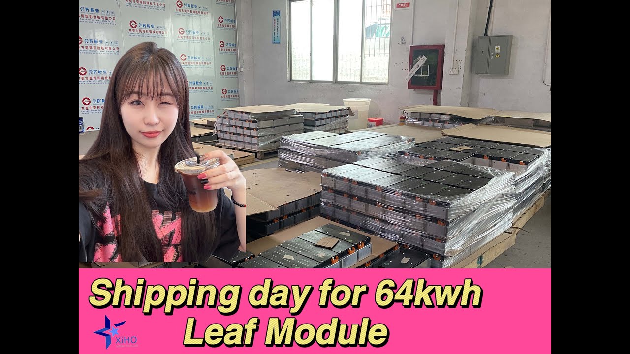 64kwh Nissan Leaf Module Large Supply - YouTube