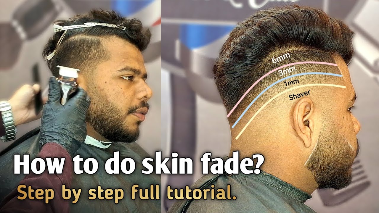 how to do skin fade?? |THE RAJ BARBER| #menshairstyle #haircuts - YouTube