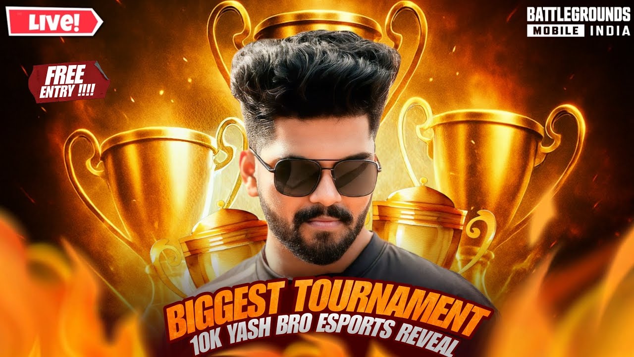 FIRST IN KGC 10K BIGGEST ROOM MATCH FREE ENTRY BGMI CUSTOM ROOM TODAY ...