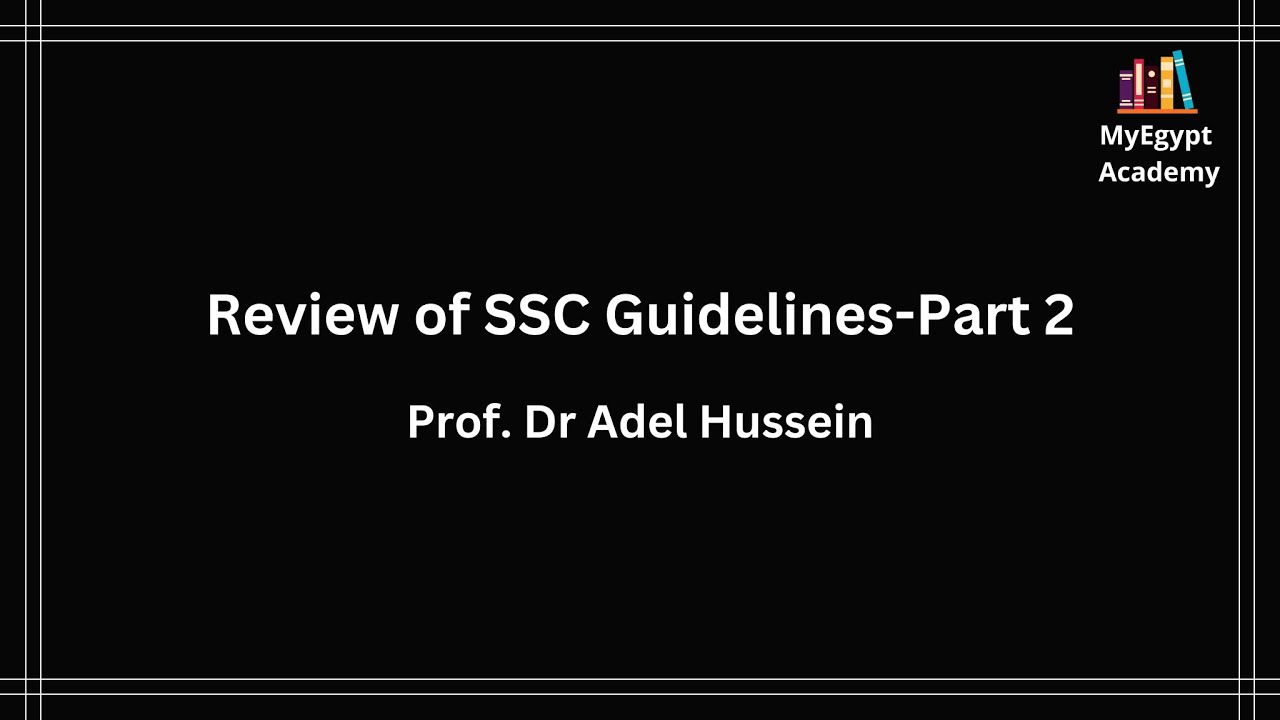 Review of SSC Guidelines-Part 2 - YouTube