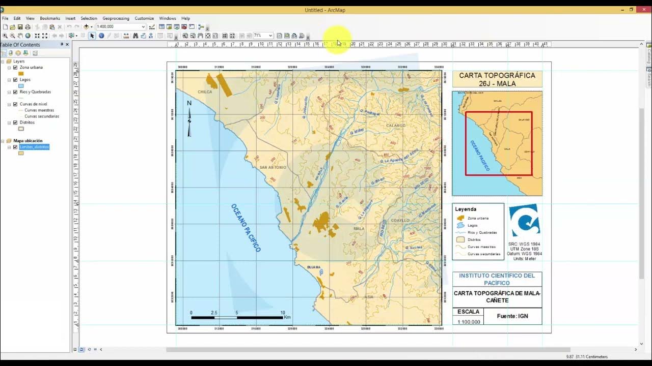 COMO EXPORTAR UN MAPA EN ARCGIS - YouTube