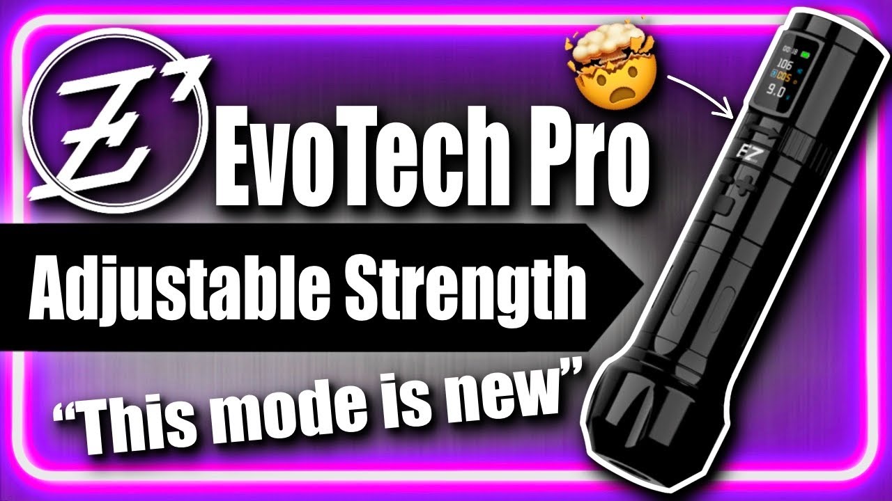 EZ EvoTech Pro Tattoo Machine Review - YouTube
