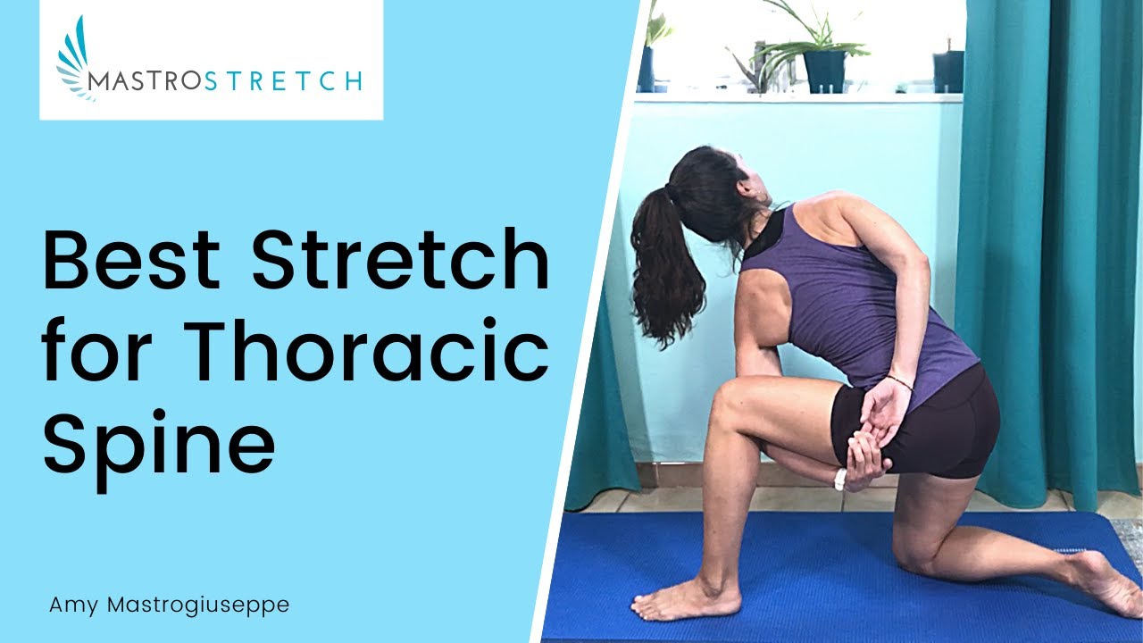 Best Stretch for Thoracic Spine - YouTube
