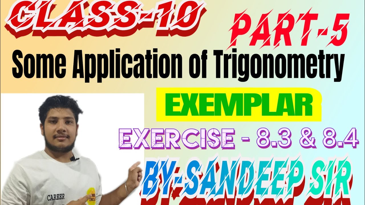 Trigonometry | Some Applications Of Trigonometry Class 10 | Class 10 ...
