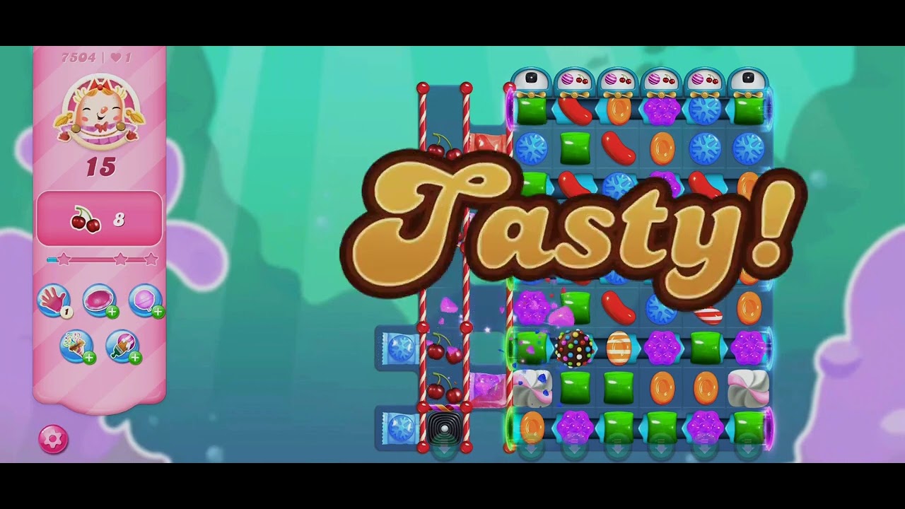7504 level.candy crush saga. - YouTube