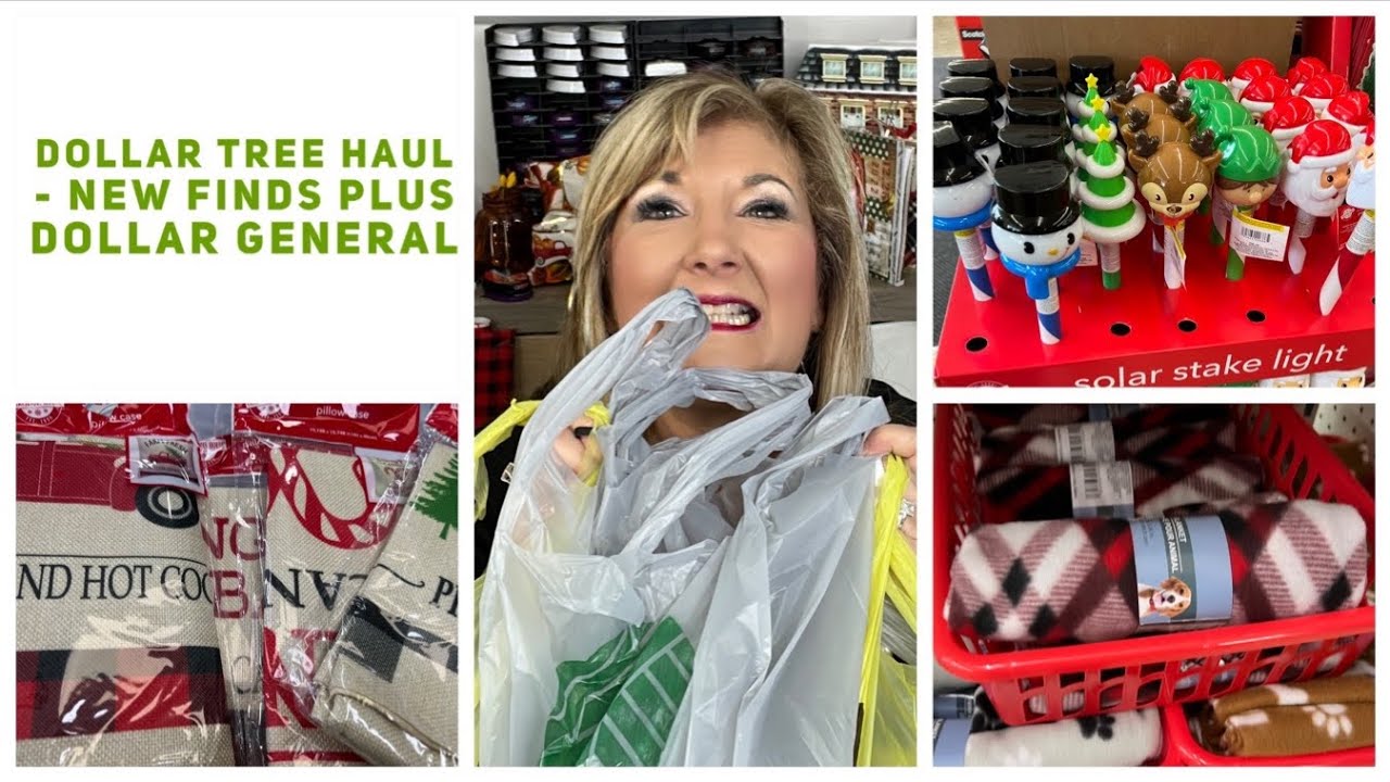 Dollar Tree Haul - New Finds Plus Dollar General - YouTube
