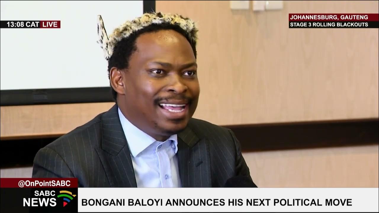 Bongani Baloyi forms his own political party XILUVA - YouTube
