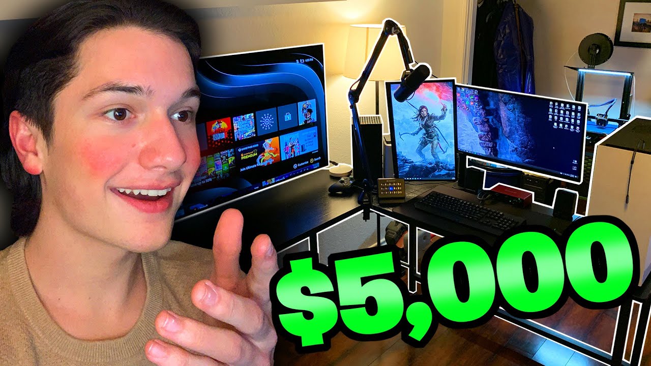 Edge Shows Off His $5000+ Room/Setup Tour! (2021) - YouTube