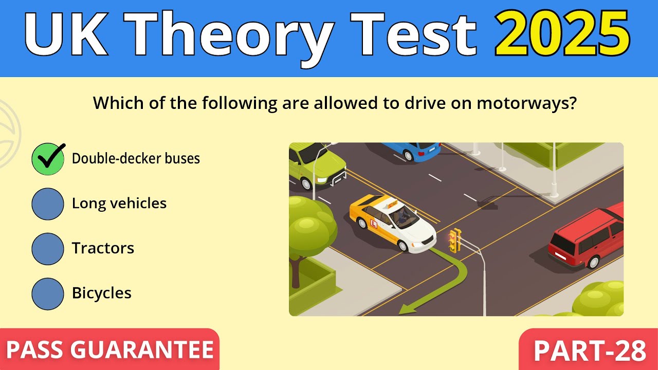 Theory Test 2025 UK Licensed BY DVSA | Pass Your Theory Test First Time ...