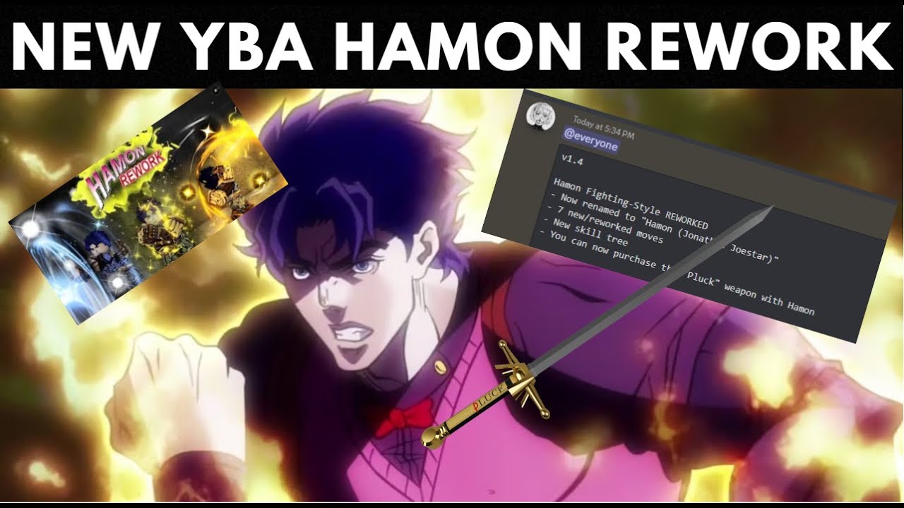 [YBA] New HAMON Rework... is ok - YouTube