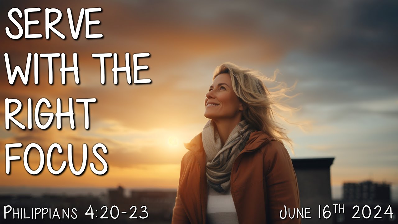 Serve With the Right Focus - YouTube