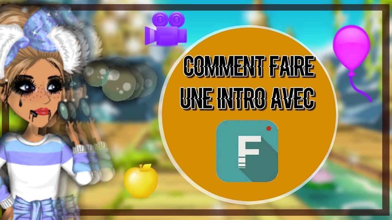 JE FAIS L'INTRO D'UNE AMIE ! (COMMENT FAIRE UNE INTRO FILMORA) - YouTube