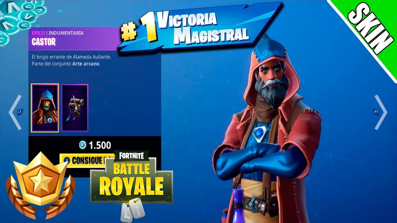 Nueva Indumentaria: Castor | Fortnite Battle Royale - YouTube