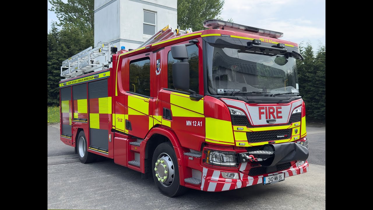 Fire Vehicle Showcase | Monaghan Fire and Civil Protection Service | 4K ...
