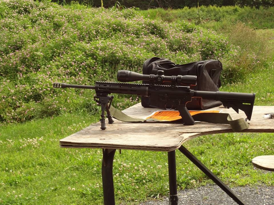 DEL-TON DTI AR15 SPORT AT THE RANGE!! - YouTube