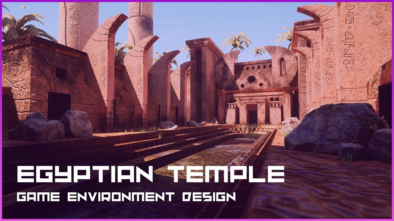 Egyptian Temple | 3D Environment | Unreal engine 4 - YouTube