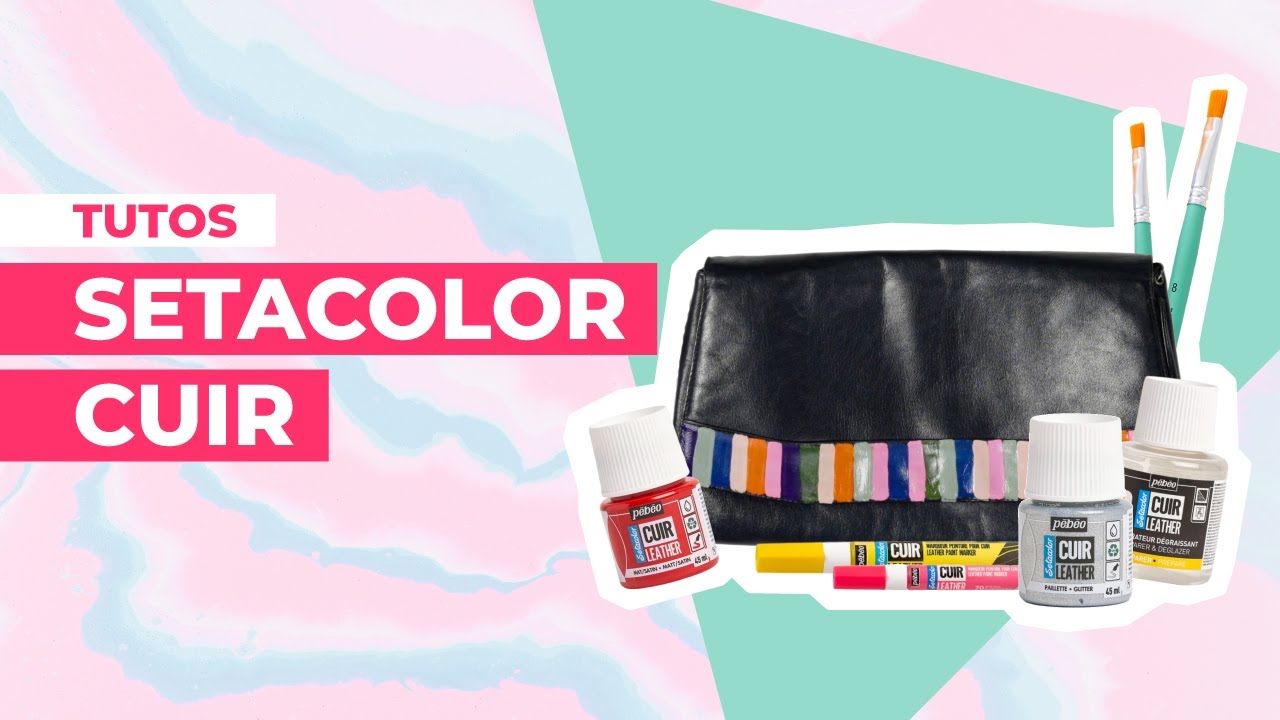 Créez votre sac personnalisé avec la gamme setacolor cuir ! - YouTube