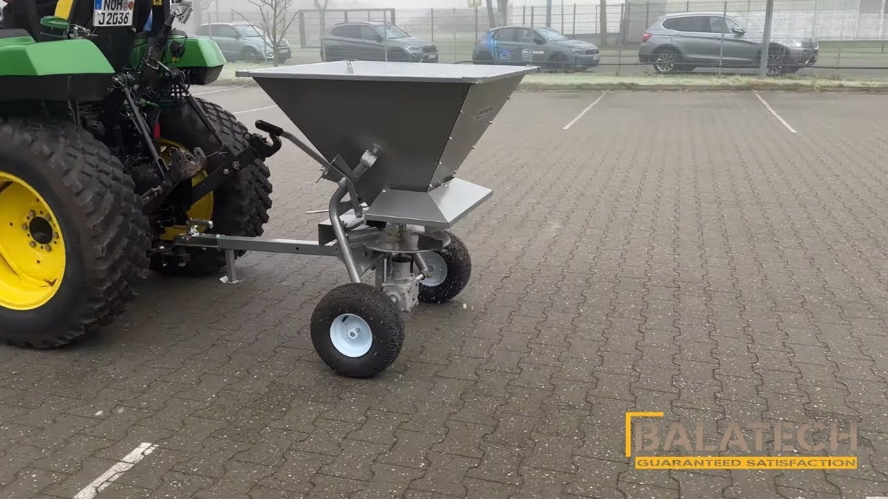 BALATECH s.r.o. Sypač za auto, vozík, štvorkolku JANSEN SW-200 - YouTube